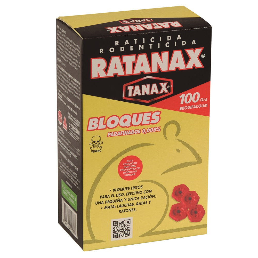 Raticida Bloques 100 Gr