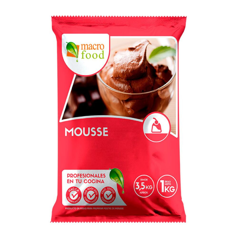 Postre En Polvo Mousse Lucuma Bolsa 1 Kg